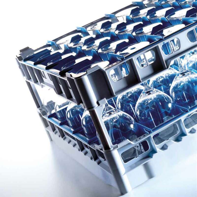 Dishwasher glass racks | Innovative Rack System from FRIES